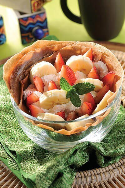 Receta de Crepas de chocolate » Cocina con Alegría