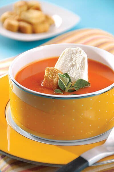 Receta de Sopa de pimiento rojo » Cocina con Alegría