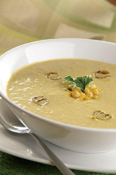 Receta de Crema de chile poblano » Cocina con Alegría