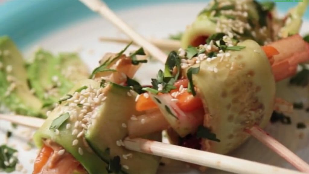 Rollitos de verduras » Cocina con Alegría