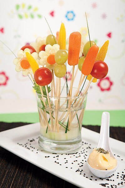 Receta de Una botana para decorar » Cocina con Alegría