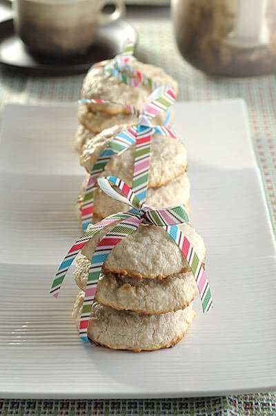 Receta de Macarrones de coco » Cocina con Alegría